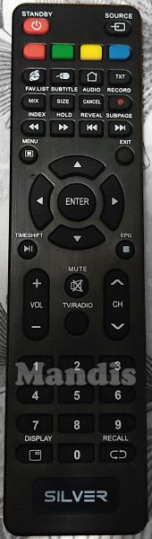 Comandos à distância SILVER